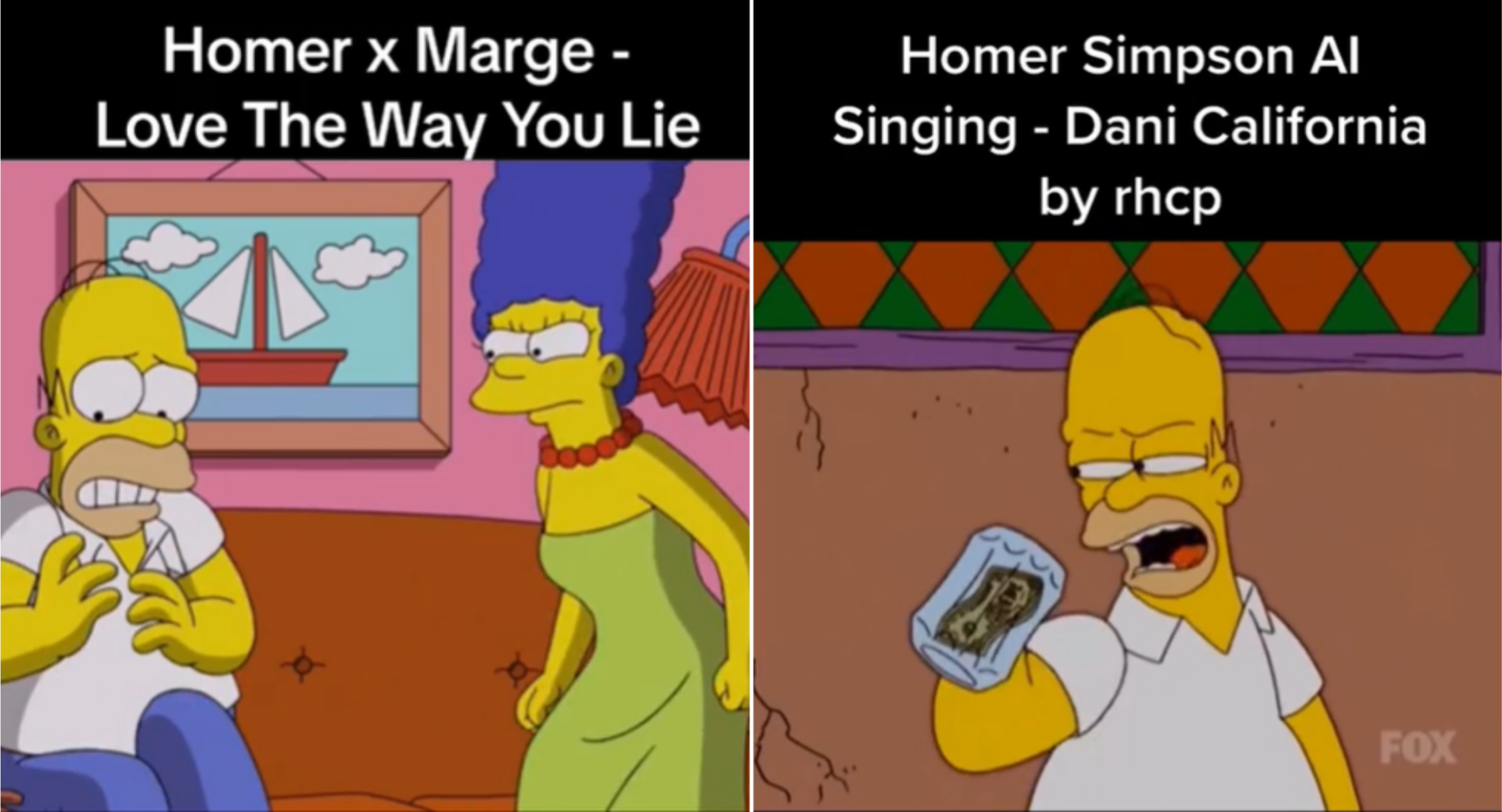 Five of the best Simpsons AI songs as hilarious covers set TikTok on fire
